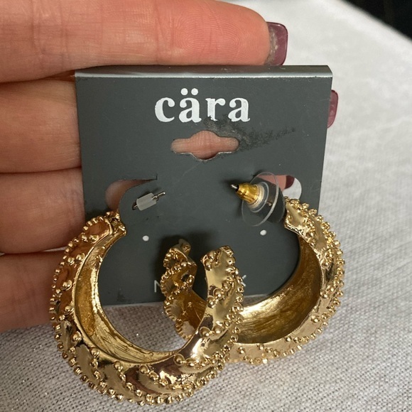 caraa | Jewelry | Cara Gold Earrings Brand New 2499 | Poshmark